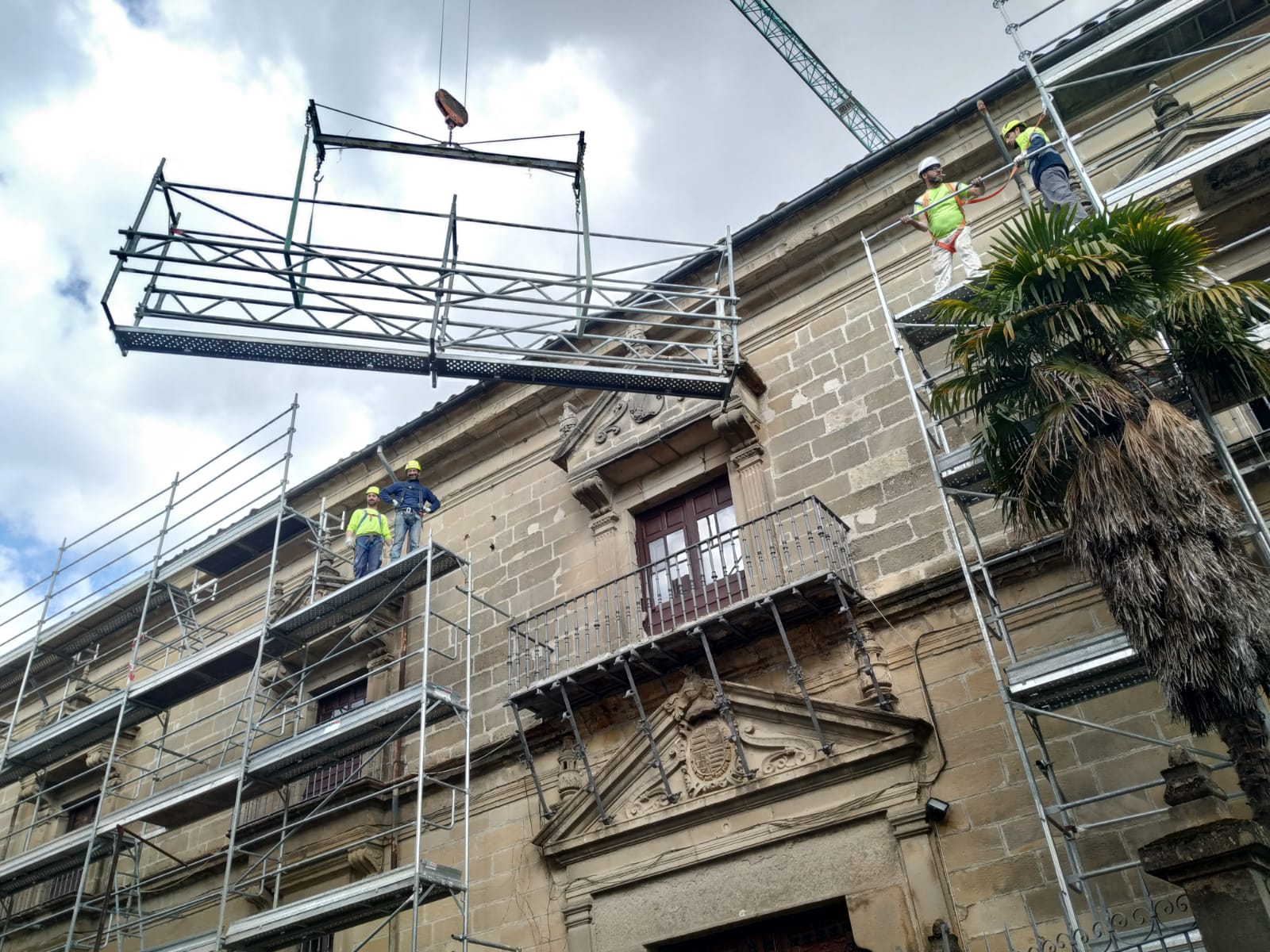 Andamio Fachada Certificado • HERRAMIENTAS DE CONSTRUCCIÓN URBINA ...
